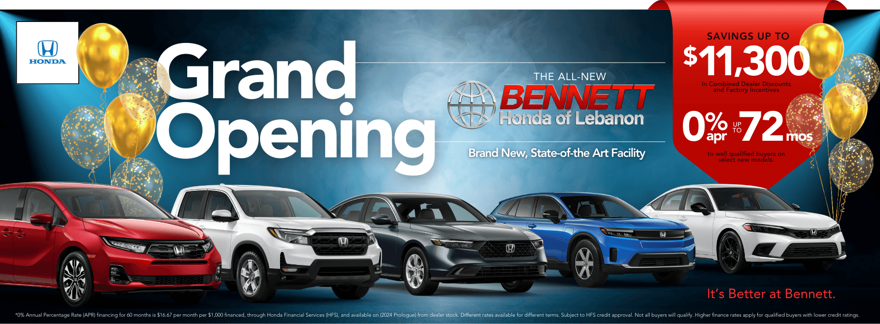 Bennett Honda of Lebanon | Honda Dealer in Lebanon, PA