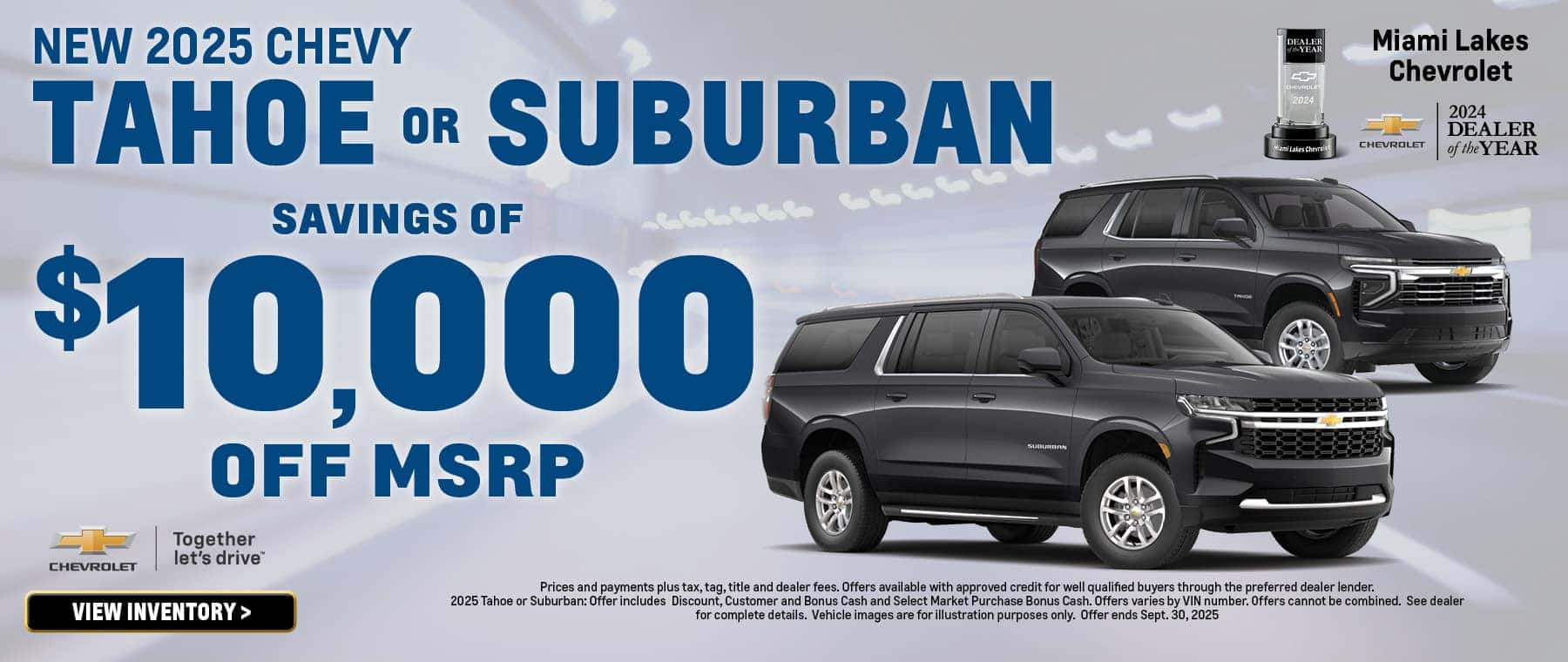 Current New Chevrolet Specials Offers | Miami Lakes Chevrolet