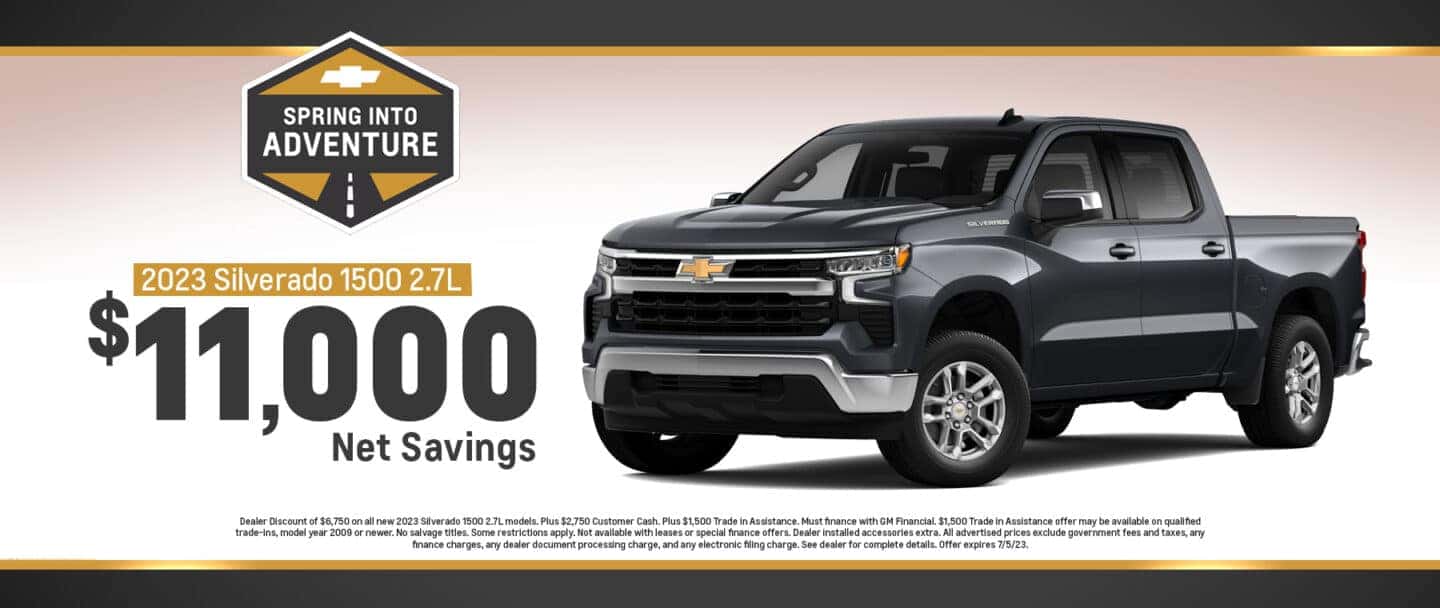 Chevrolet Specials | New Cars Near Me | Chevy Dealer Near Me