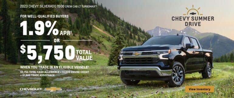 Chevrolet Specials | New Cars Near Me | Chevy Dealer Near Me