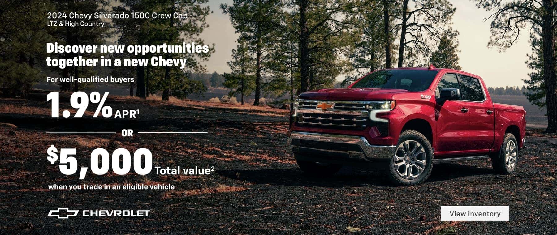 Chevrolet Specials | New Cars Near Me | Chevy Dealer Near Me