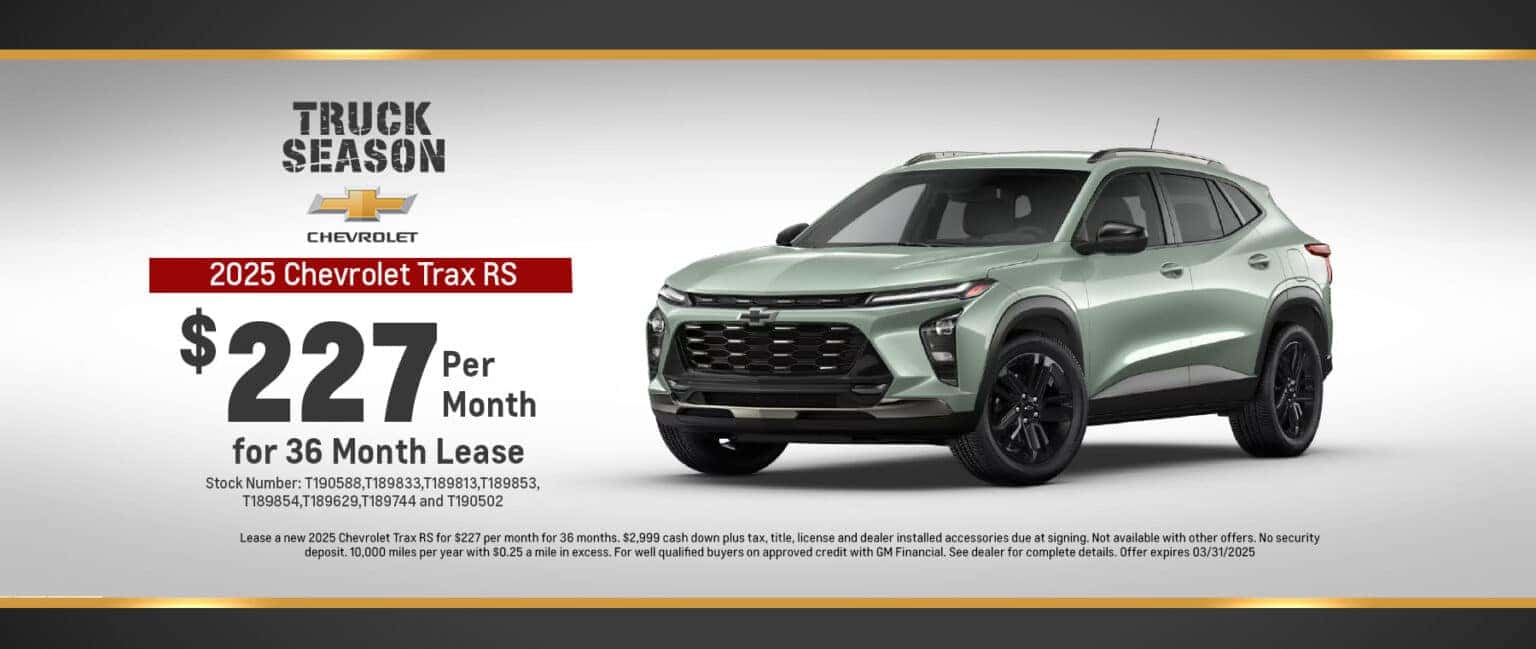 Chevrolet Specials | New Cars Near Me | Chevy Dealer Near Me