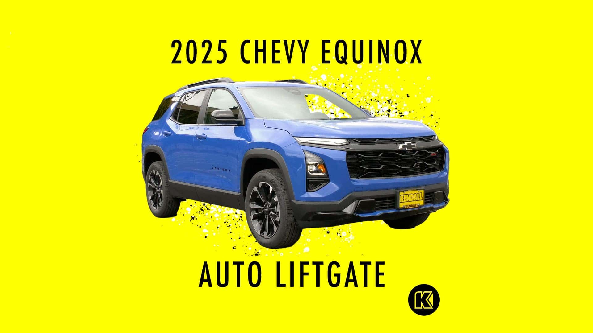 The Automatic Liftgate on the 2025 Chevy Equinox | Kendall Chevrolet ...