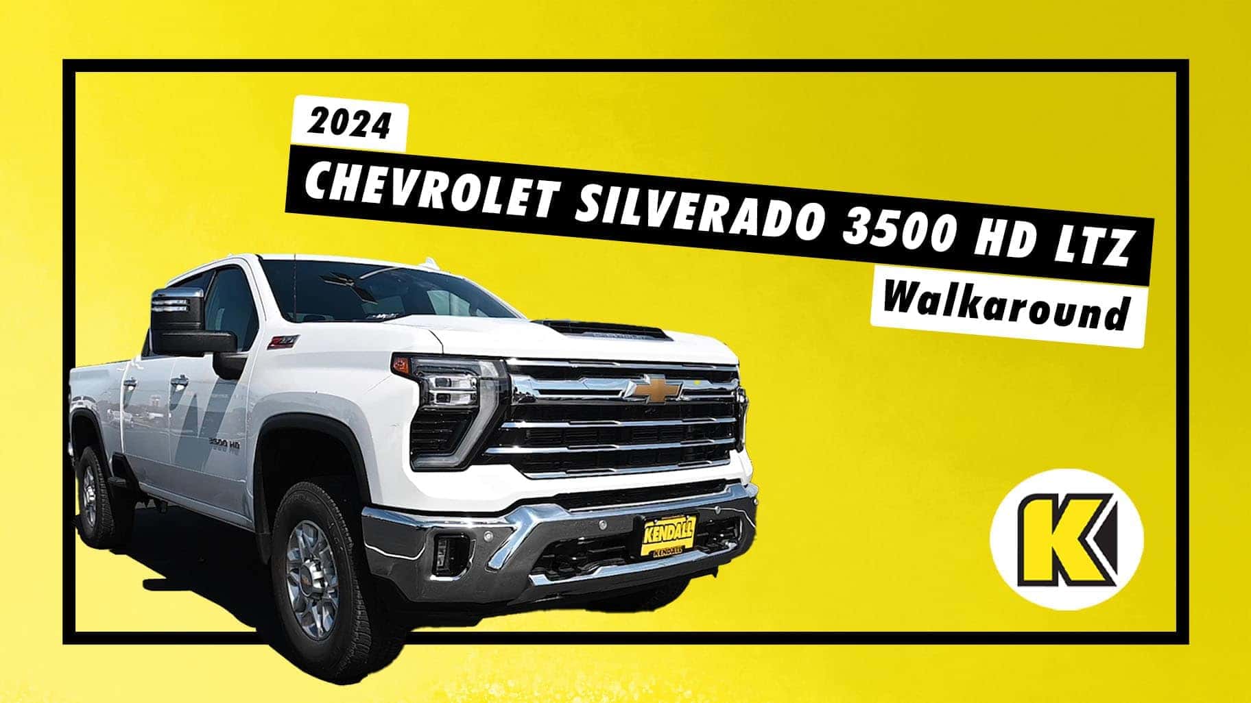 Take on the World in a New 2024 Chevy Silverado 3500 HD LTZ | Kendall ...