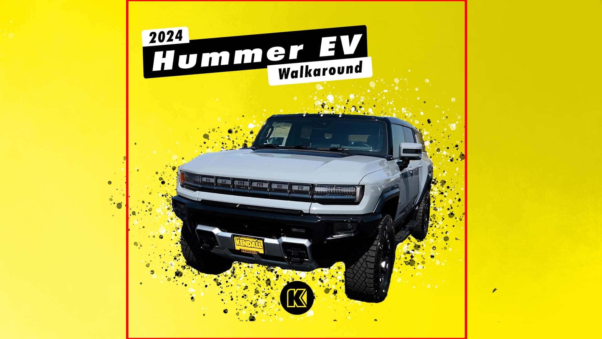 Drives Like a Dream: The 2024 GMC Hummer EV Walkaround Video | Kendall ...