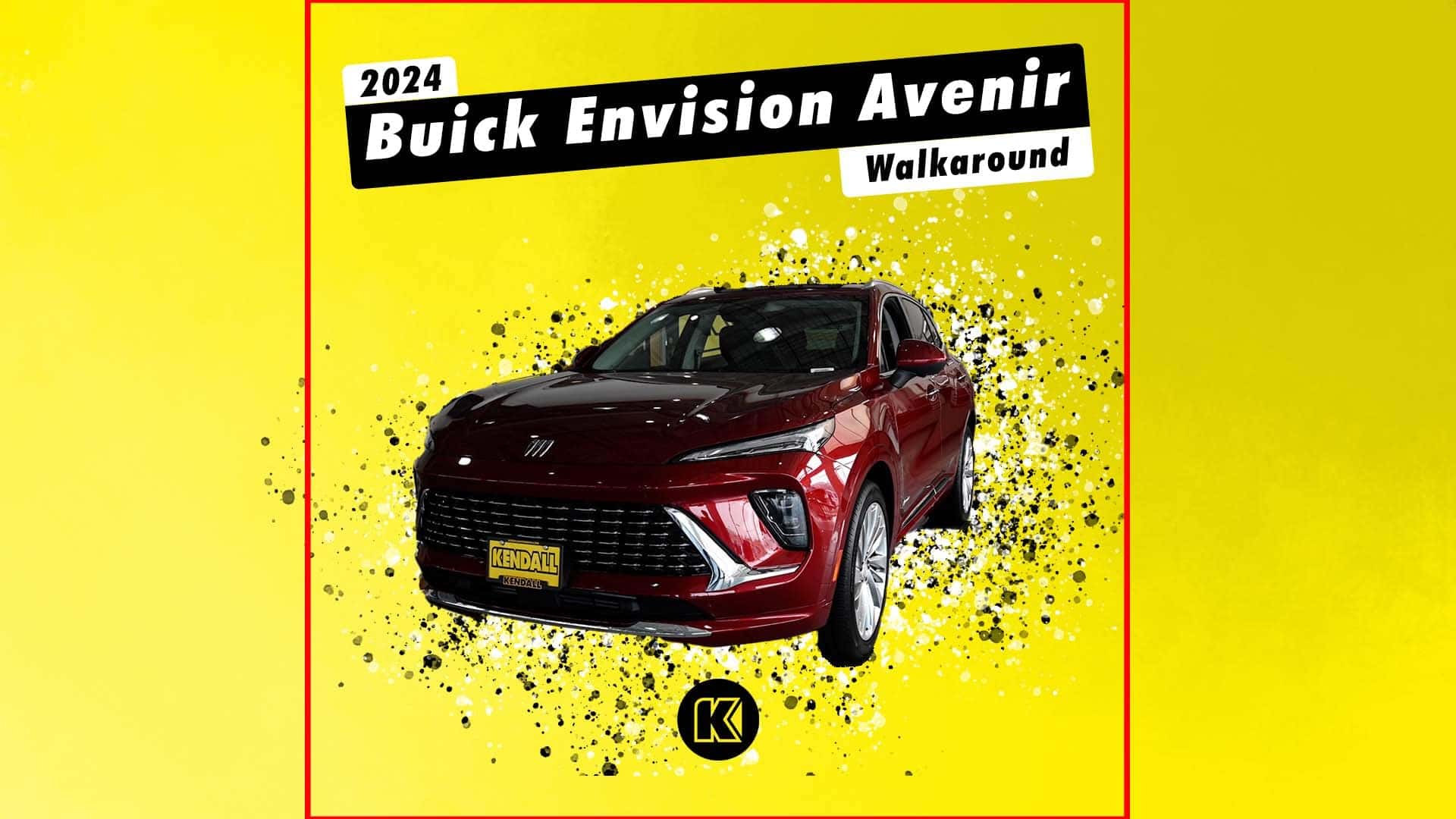 Enjoy a Quiet Drive in a 2024 Buick Envision Avenir: Walkaround Video ...