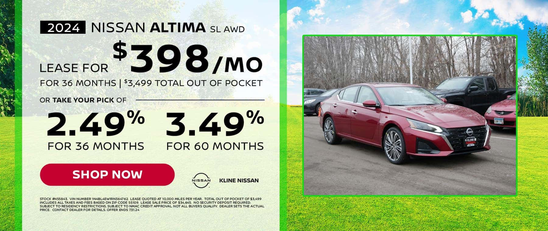 Welcome to Kline Nissan | Maplewood Nissan Dealership in MN