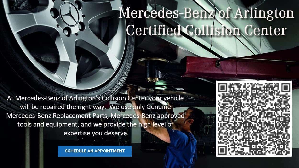 Collision Center Touch Free Estimate | Mercedes-Benz of Arlington