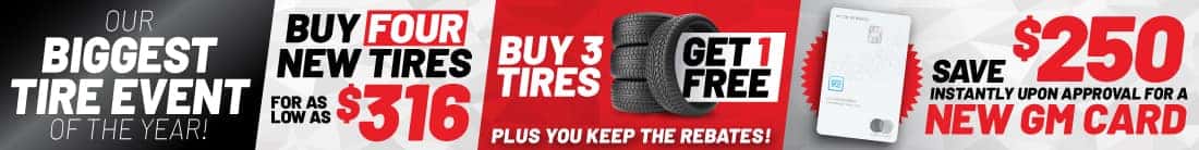 Tire Specials | Shottenkirk Chevrolet Fort Madison