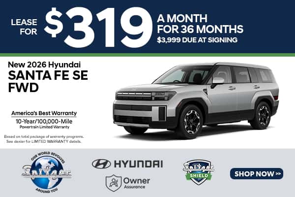 Hyundai Santa Fe Lease Deals - Spitzer Hyundai Cleveland