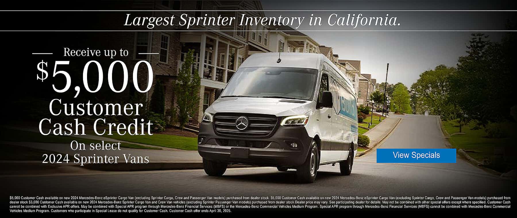 Sprinter Van Dealership in Riverside | Walter’s Mercedes-Benz Sprinter