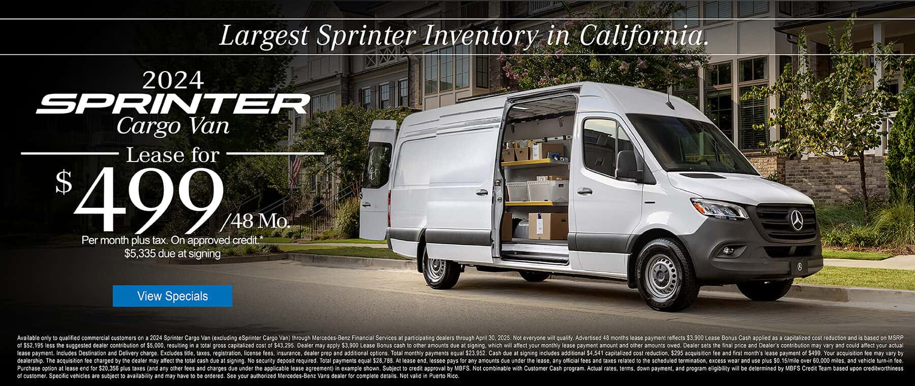 Sprinter Van Dealership in Riverside | Walter’s Mercedes-Benz Sprinter